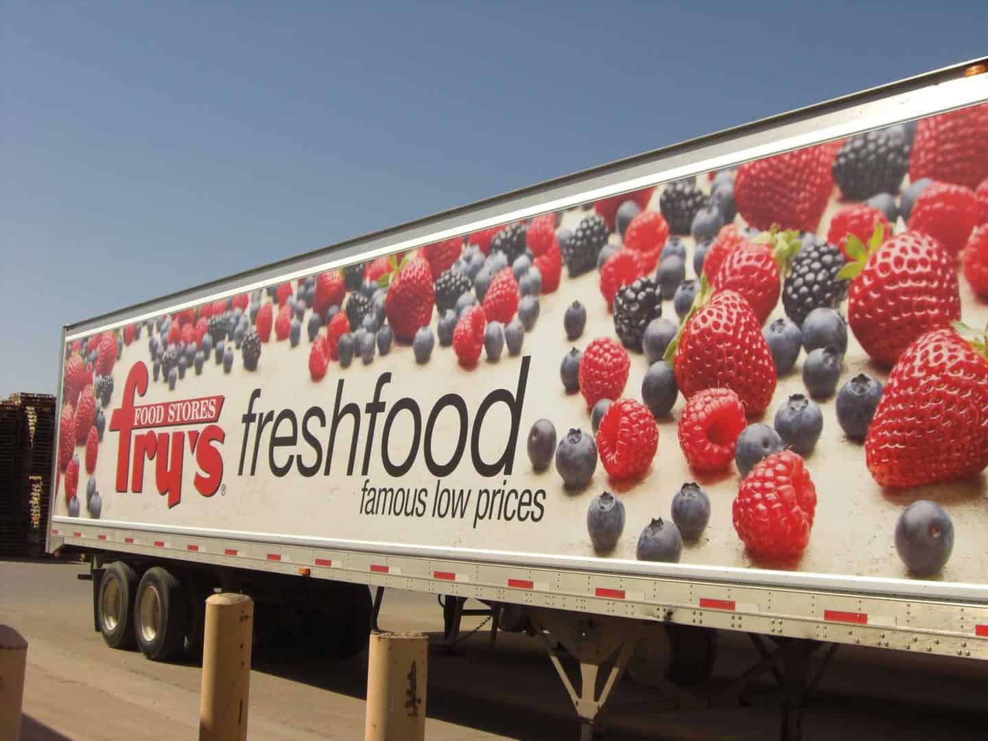 Trailerside - Media Frame + Banner Print Included -8'x50' • 1 side ...